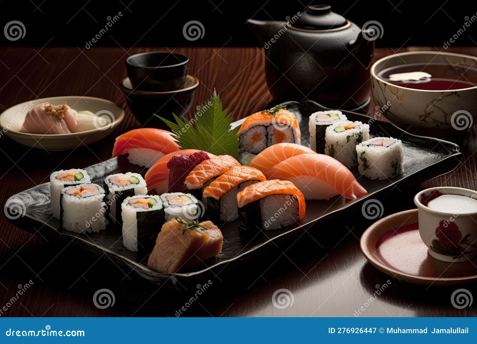 The Aesthetics of Sushi: a Generative AI Interpretation Stock ...