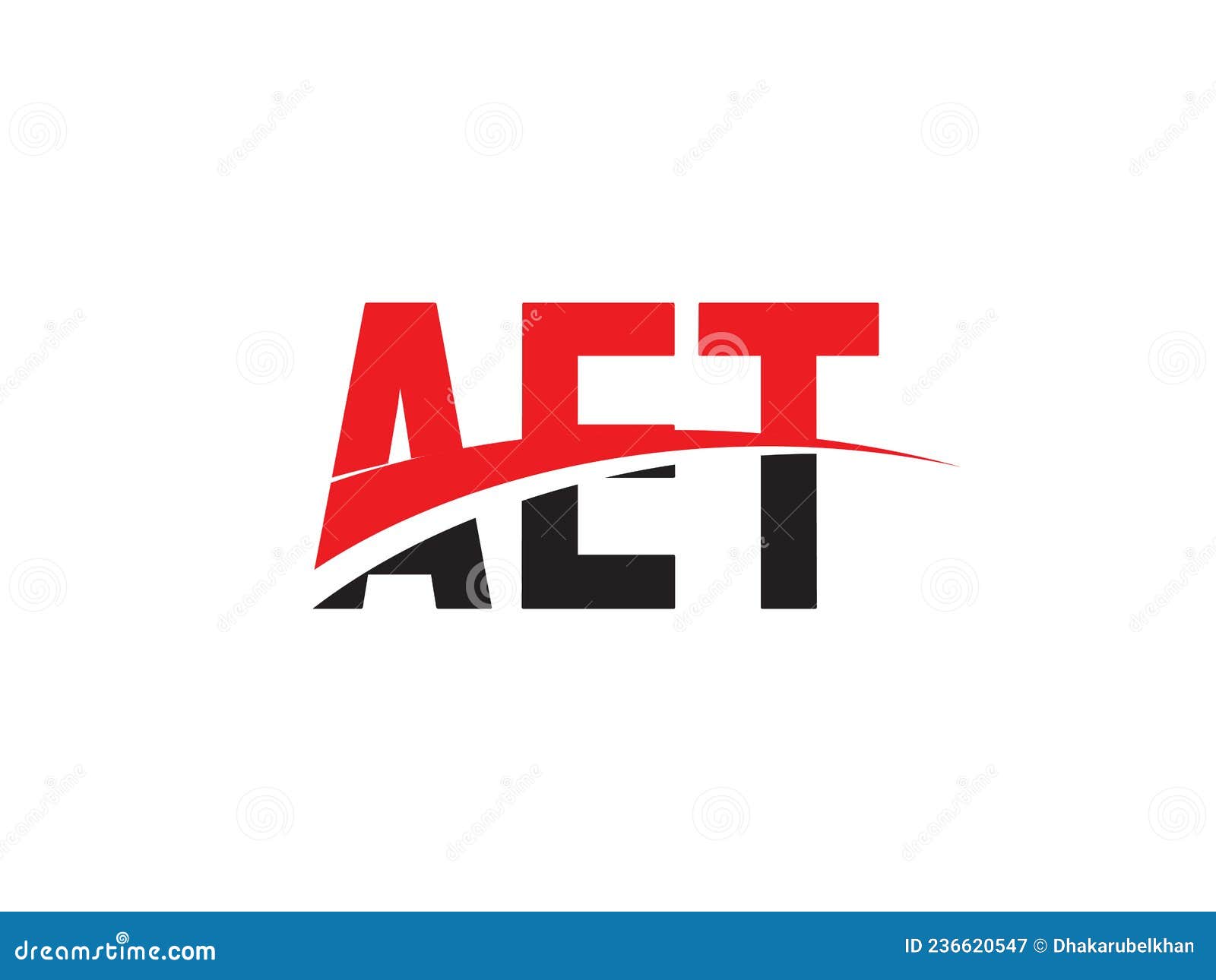 AET Letter Initial Logo Design Vector Illustration Stock Vector ...