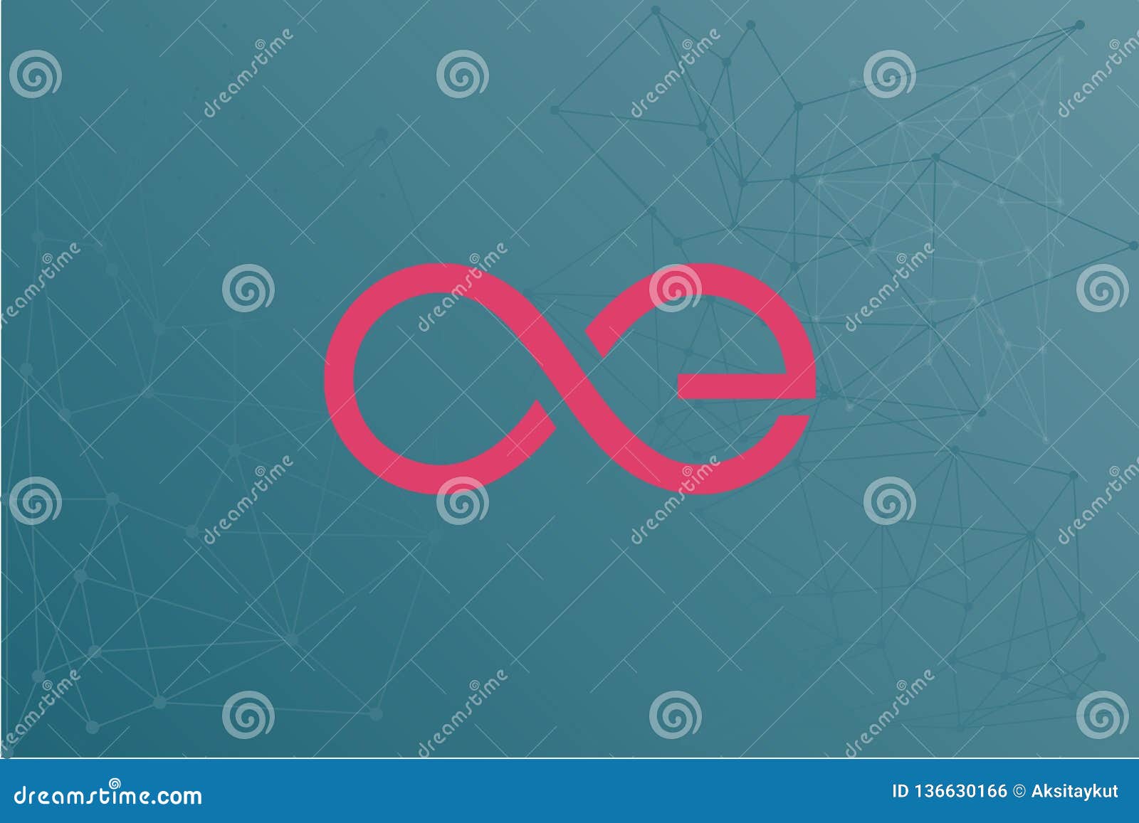 Aeternity AE Logo Icon Flag Crypto Stock Illustration - Illustration of ...