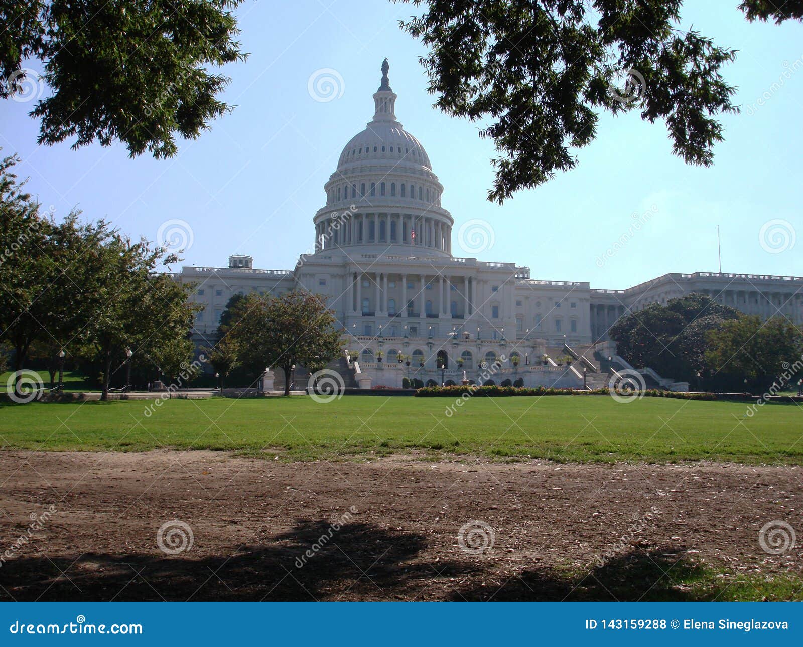 AETS Trinity Washington, Washington DC Stock Photo - Image of american ...