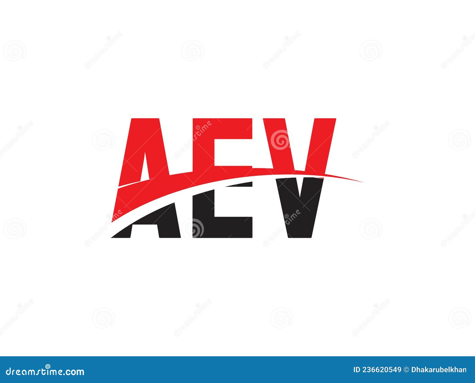AEV Letter Initial Logo Design Vector Illustration Stock Vector ...