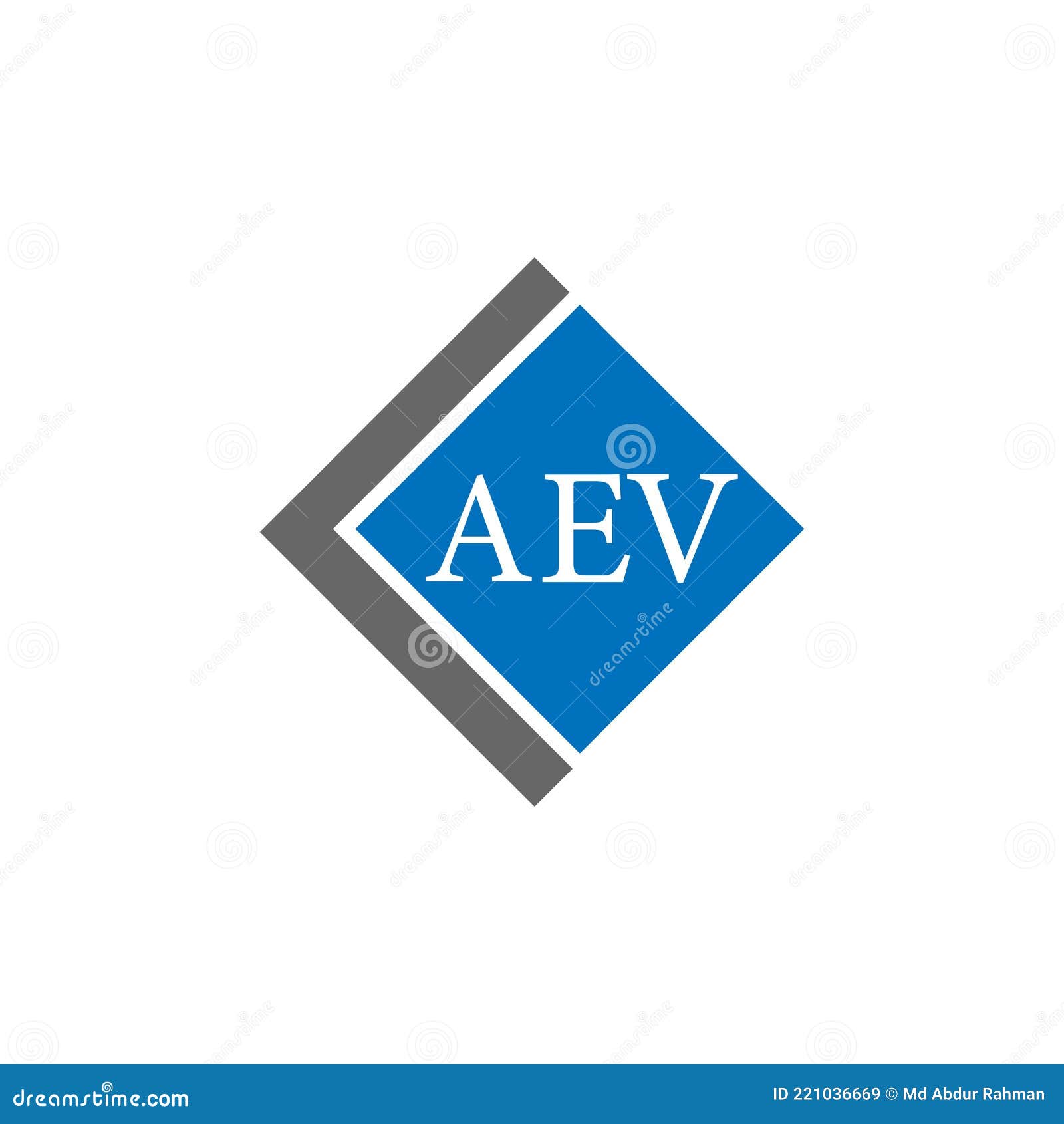 AEV Letter Logo Design on Black Background. AEV Creative Initials ...