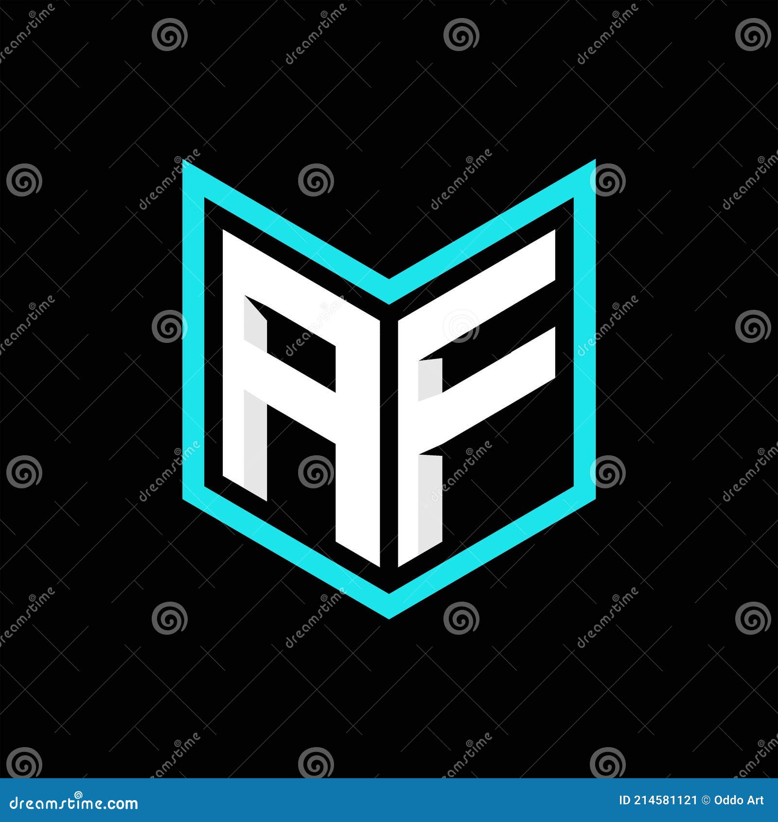Af Initial Logo Monogram Stock Illustrations – 1,048 Af Initial Logo ...