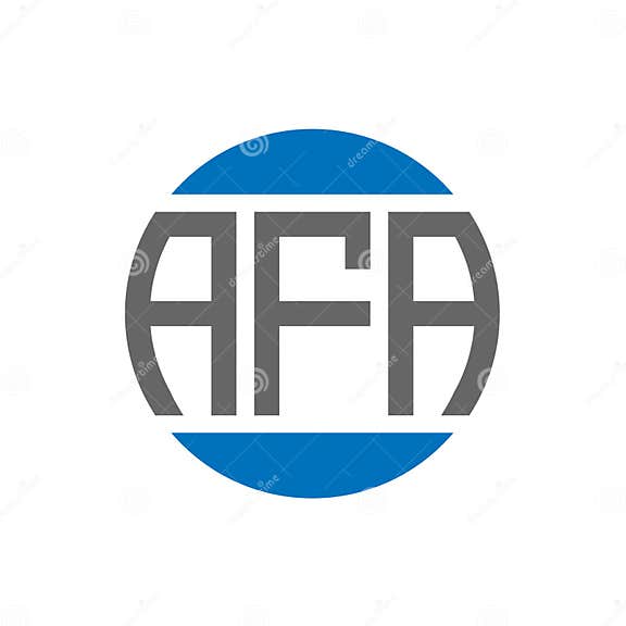 AFA Letter Logo Design on White Background. AFA Creative Initials ...