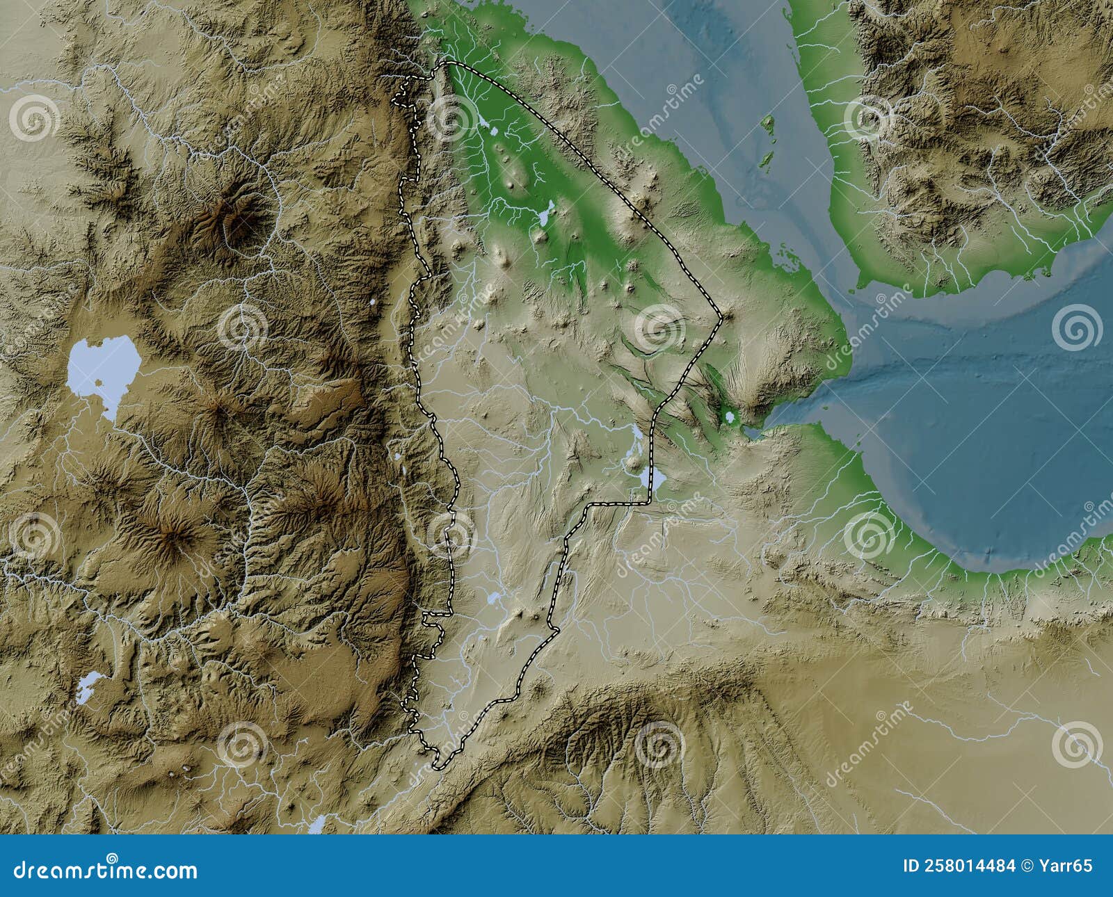 Afar, Ethiopia. Wiki. No Legend Stock Photo - Image of atlas, ethiopia ...