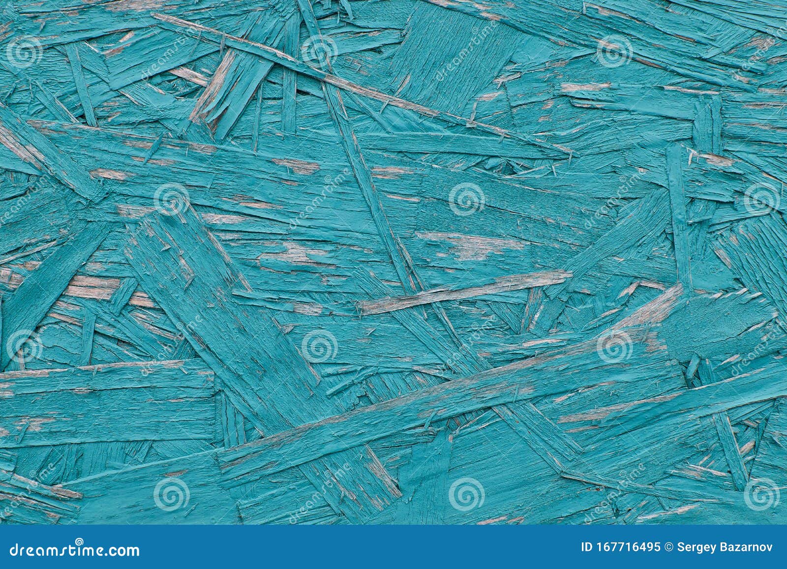 Afbeelding Van Een OSB-plaat Geverfd Blauw Stock Afbeelding - Image of ...