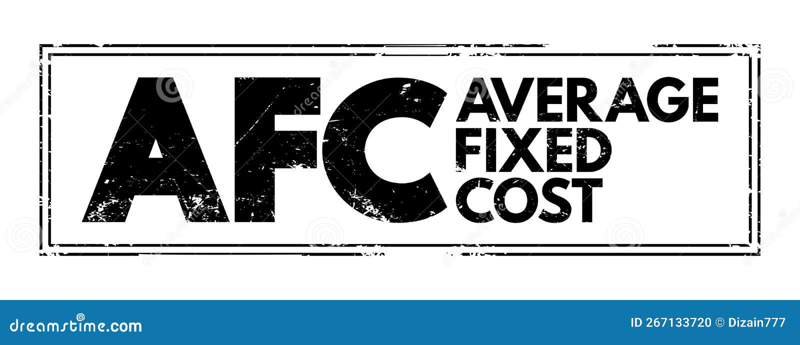 AFC - Average Fixed Cost Is The Fixed Costs Of Production Divided By ... AFC - Average Fixed Cost Is The Fixed Costs Of Production Divided By ...