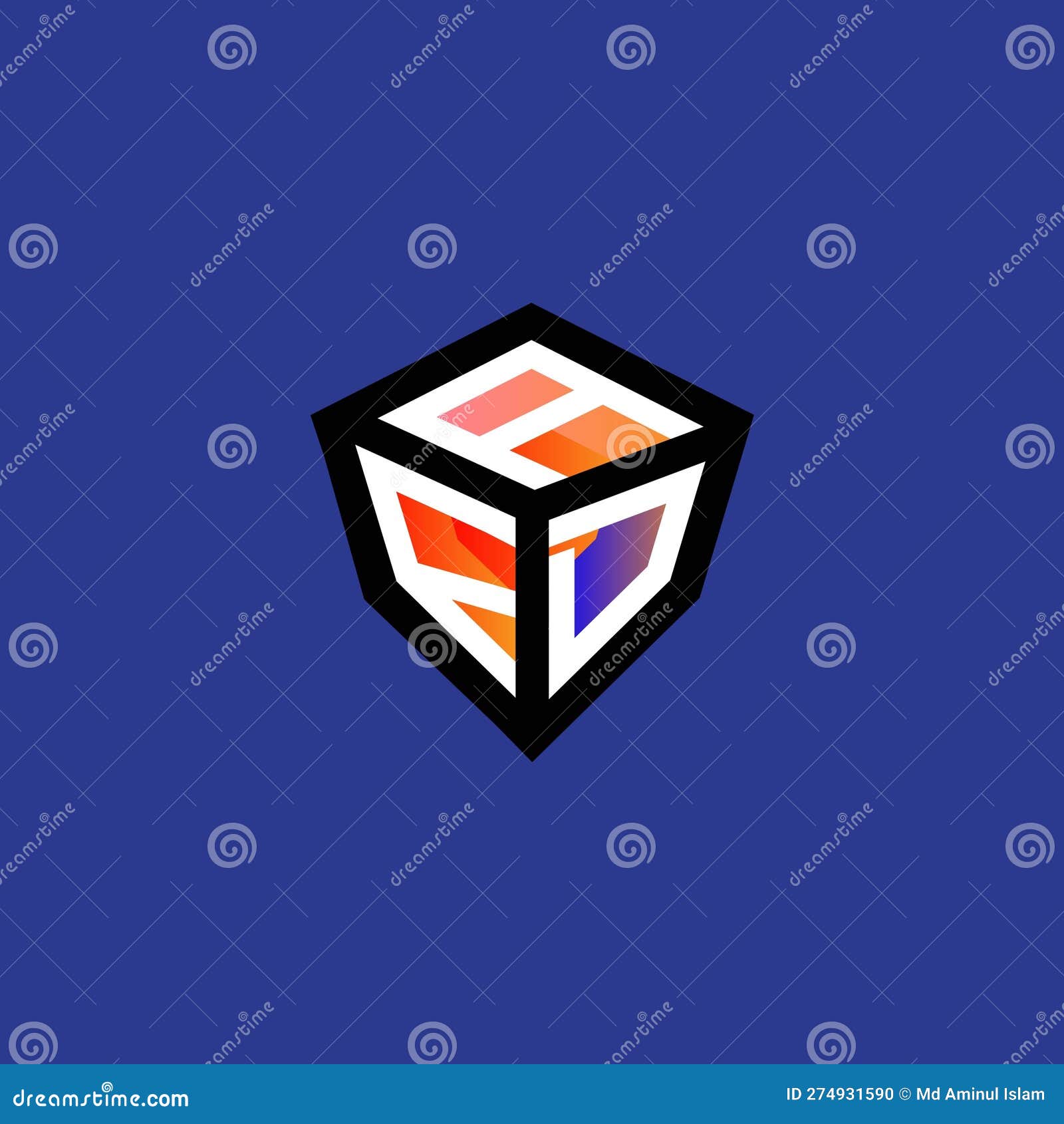 AFD Letter Logo Creative Design with Vector Graphic, AFD Stock Vector ...