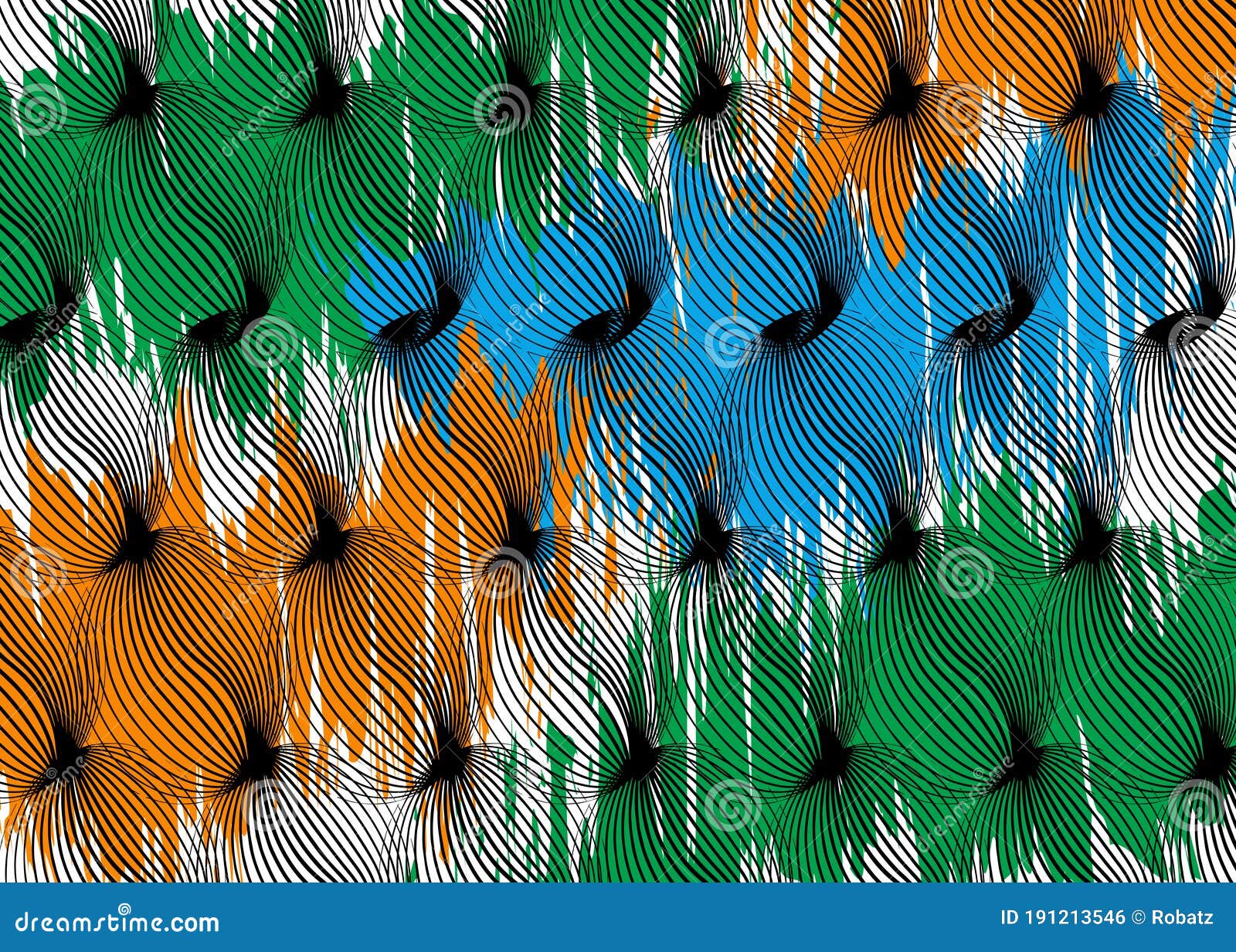 African Wax Print Fabric, Ethnic Handmade Ornament for Your Design ...