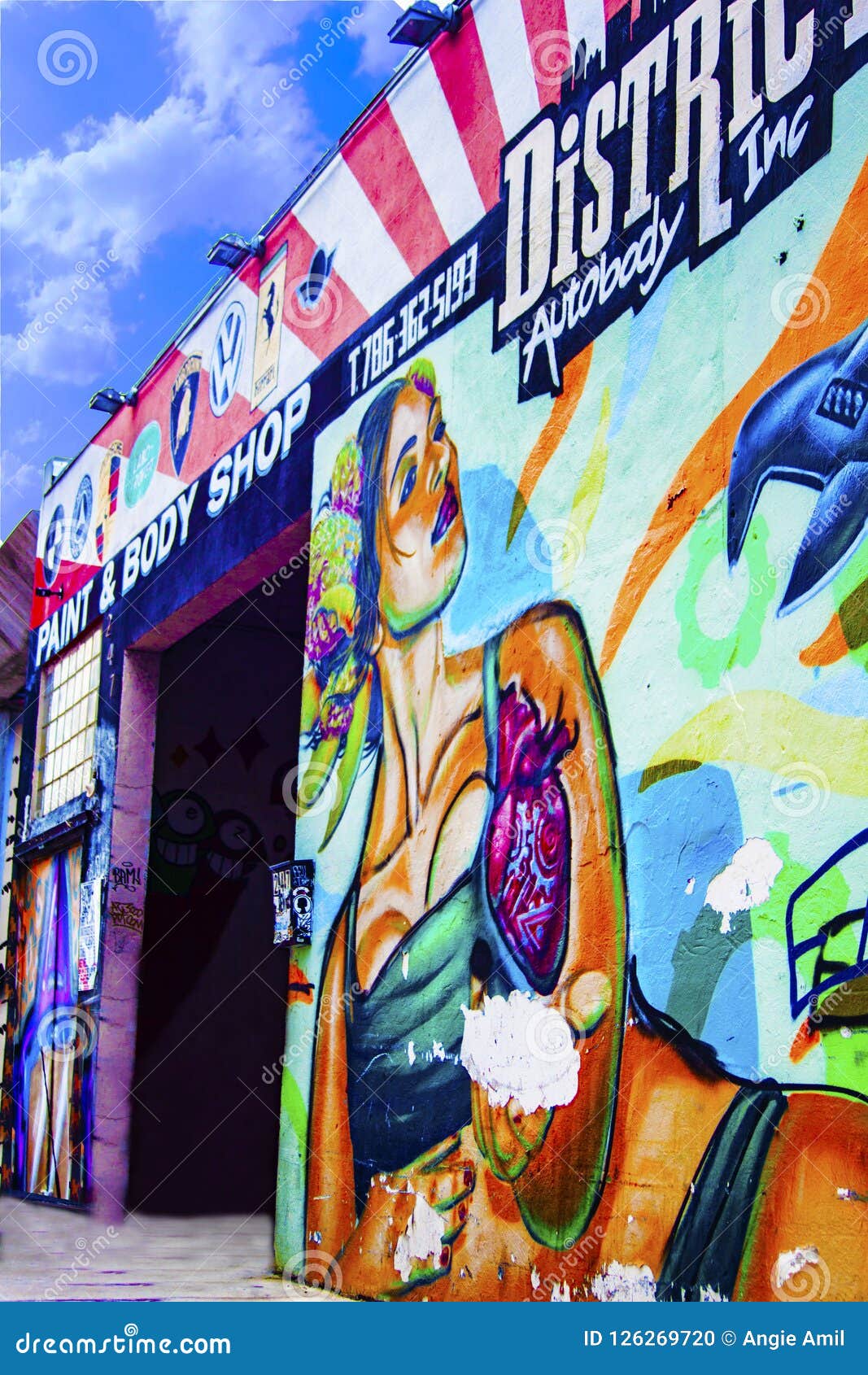 Affaires Art Wal Design image éditorial. Image du graffitis - 126269720