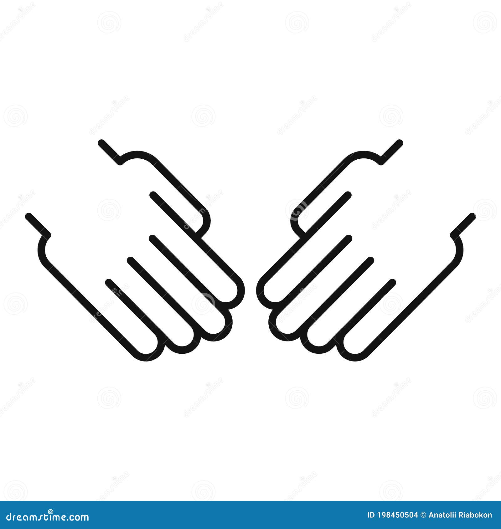 Affection Icon, Outline Style Stock Vector - Illustration of face ...