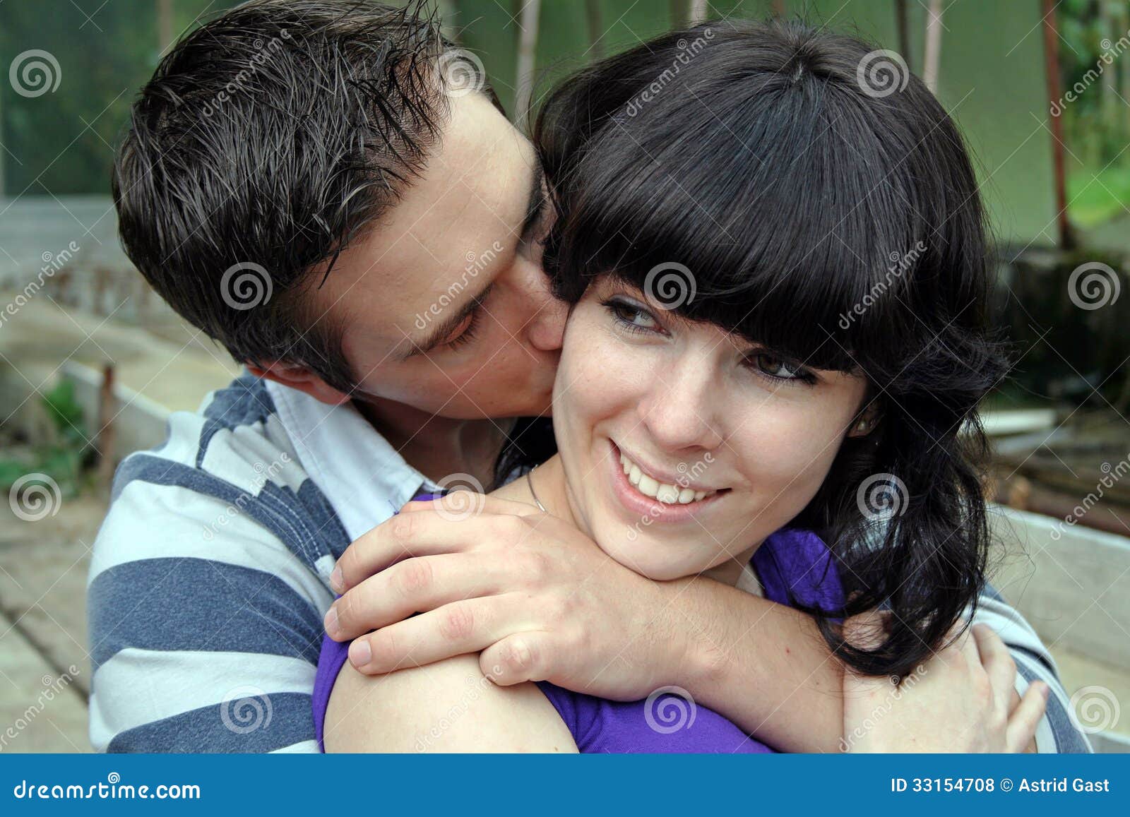Affection and kiss stock photo. Image of future, friend - 33154708
