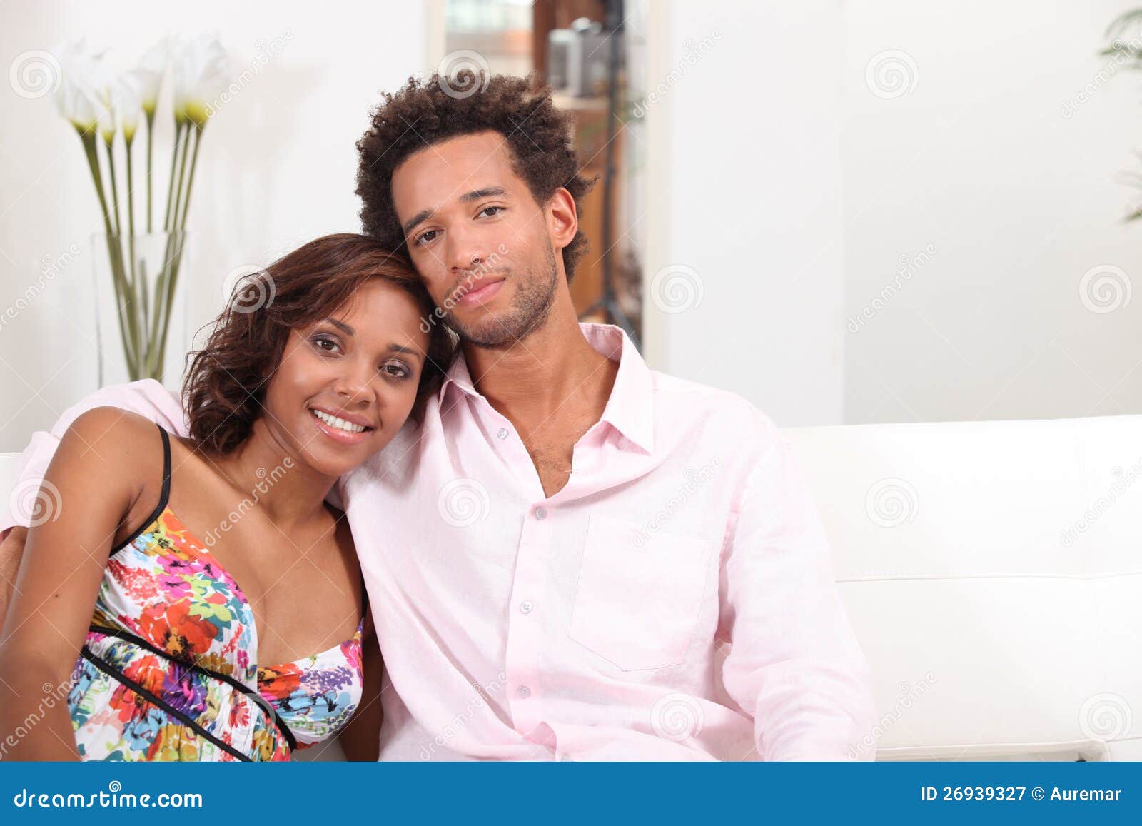 Affectionate couple stock image. Image of love, lowcut - 26939327