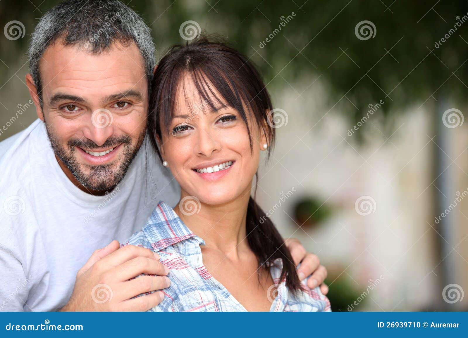 Affectionate couple stock photo. Image of caucasian, calm - 26939710