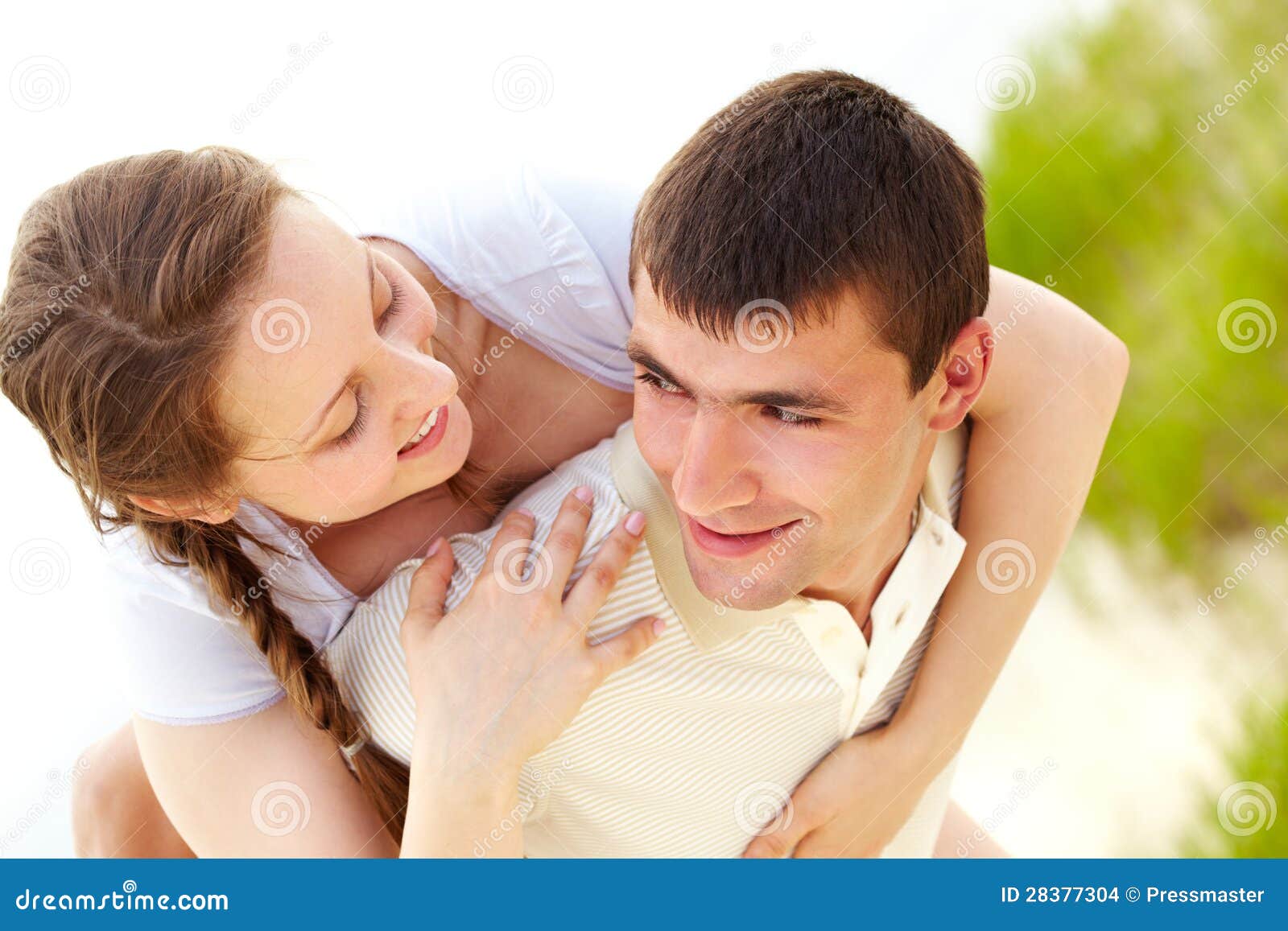 Affectionate couple stock photo. Image of boyfriend, happy - 28377304