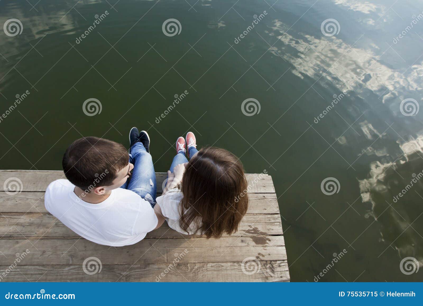 Affectionate Couple Fall in Love Stock Image - Image of look ...