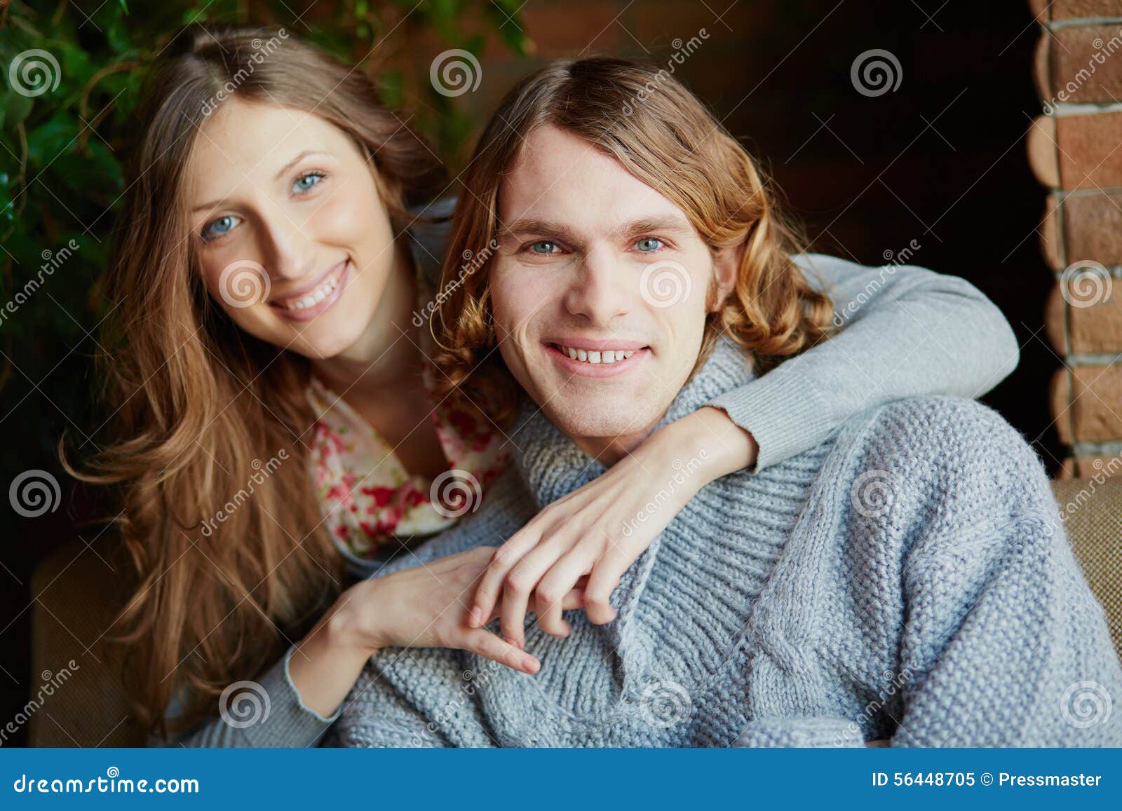 Affectionate couple stock image. Image of husband, people - 56448705