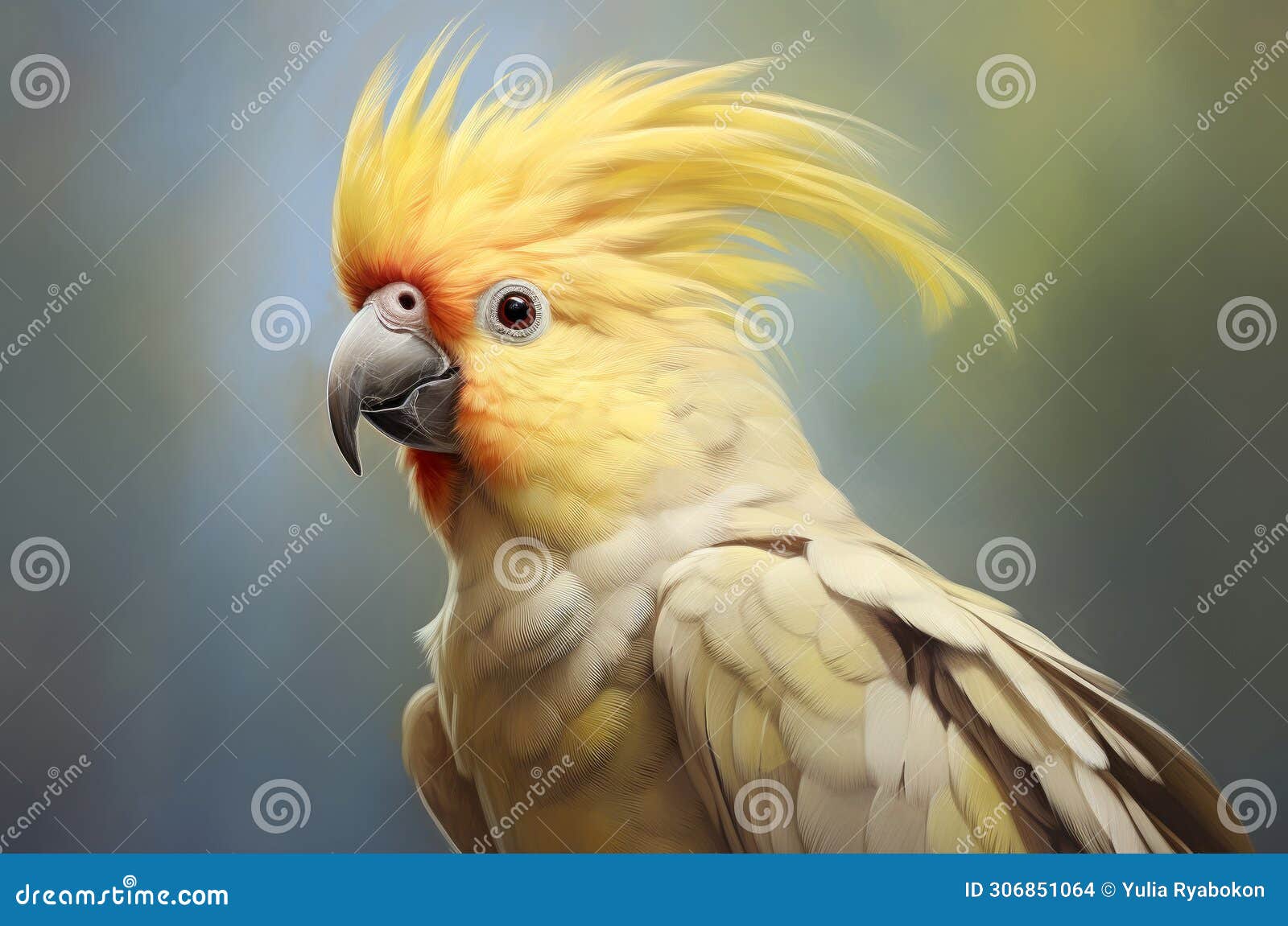 Cockatiel Bird Coloring Page For Kids Cartoon Vector | CartoonDealer ...