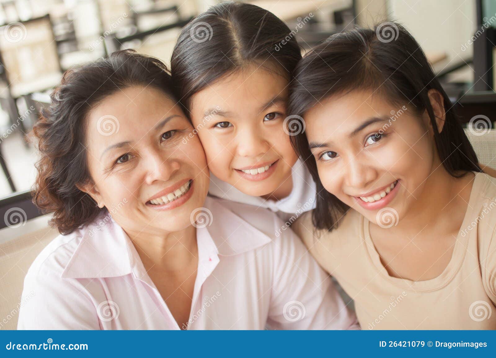 Affectionate family stock image. Image of female, granddaughter - 26421079