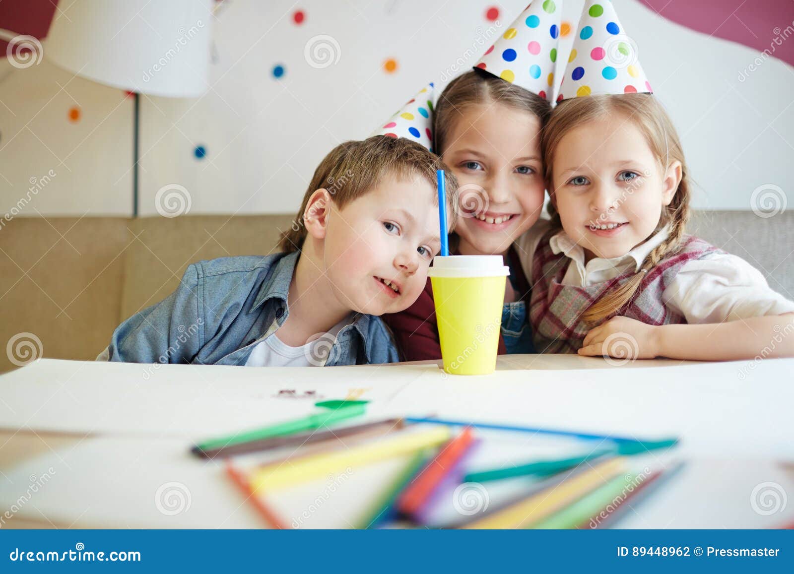 Affectionate friends stock photo. Image of enjoying, birthday - 89448962