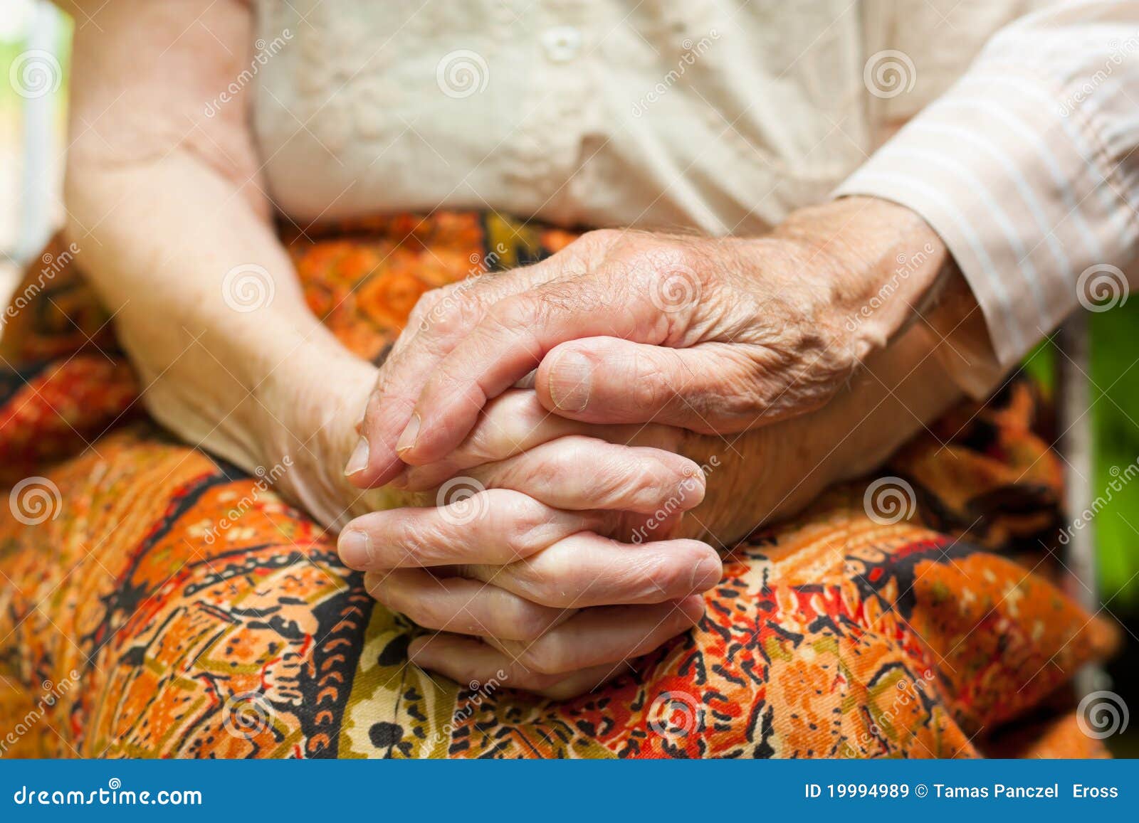 Affectionate Touch of a Caring Husband Stock Image - Image of closeup ...