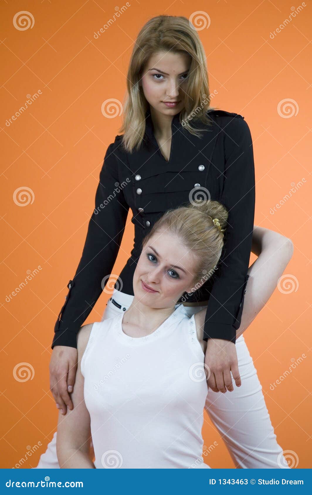 Affectionate Women stock image. Image of natural, open - 1343463