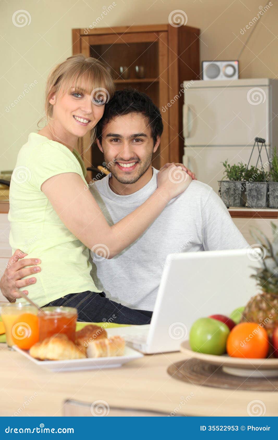 Affectionate young couple stock image. Image of couple - 35522953