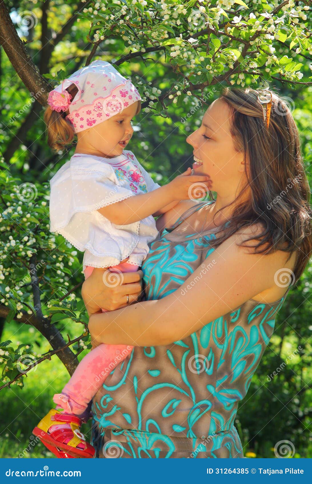 Affectionate stock image. Image of daughter, park, mother - 31264385