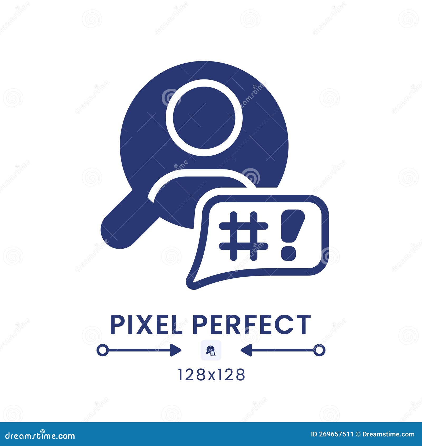 Affective Computing Black Solid Desktop Icon Stock Illustration ...