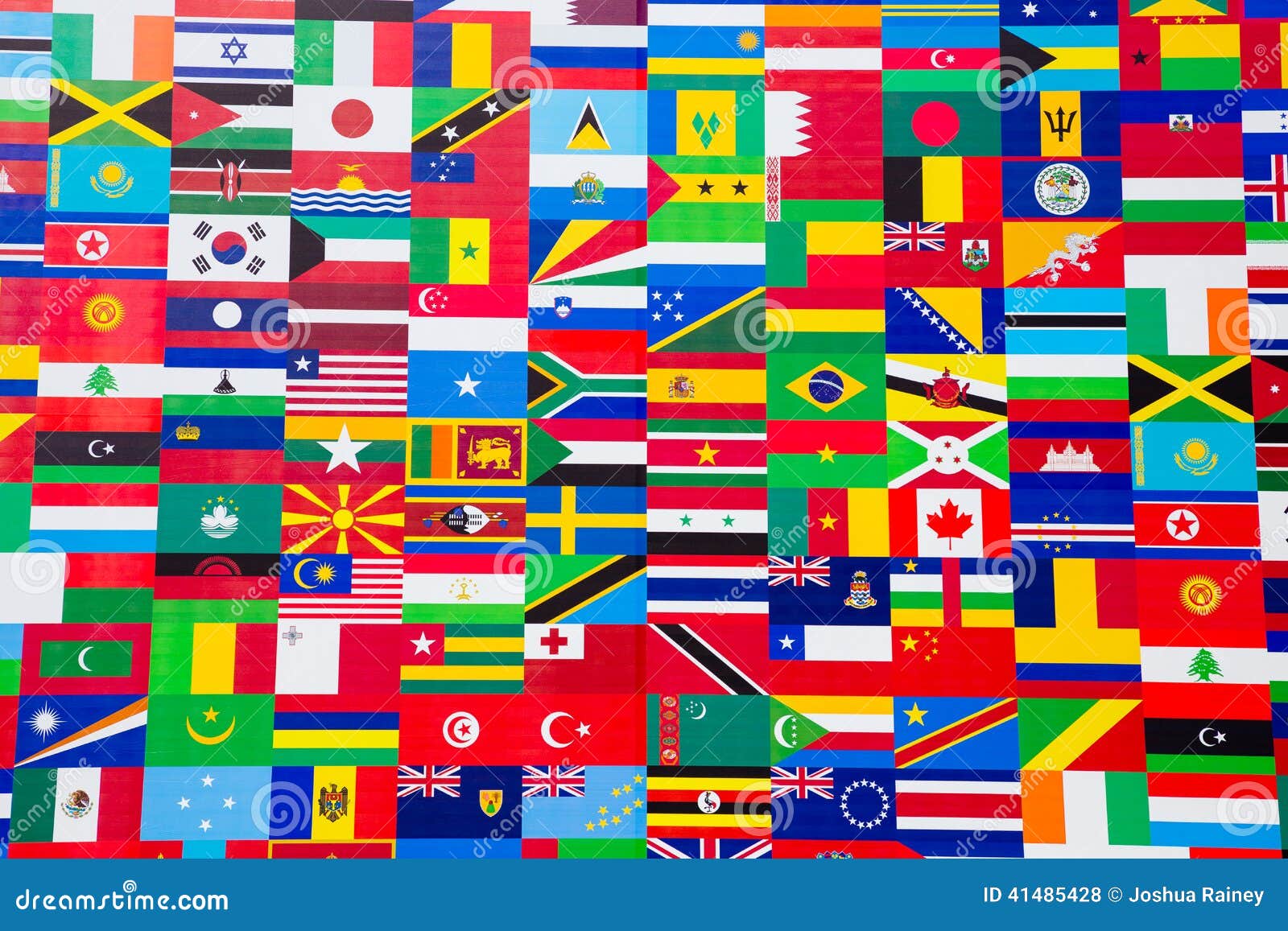 Affichage International De Drapeau De Divers Pays Photo stock - Image ...