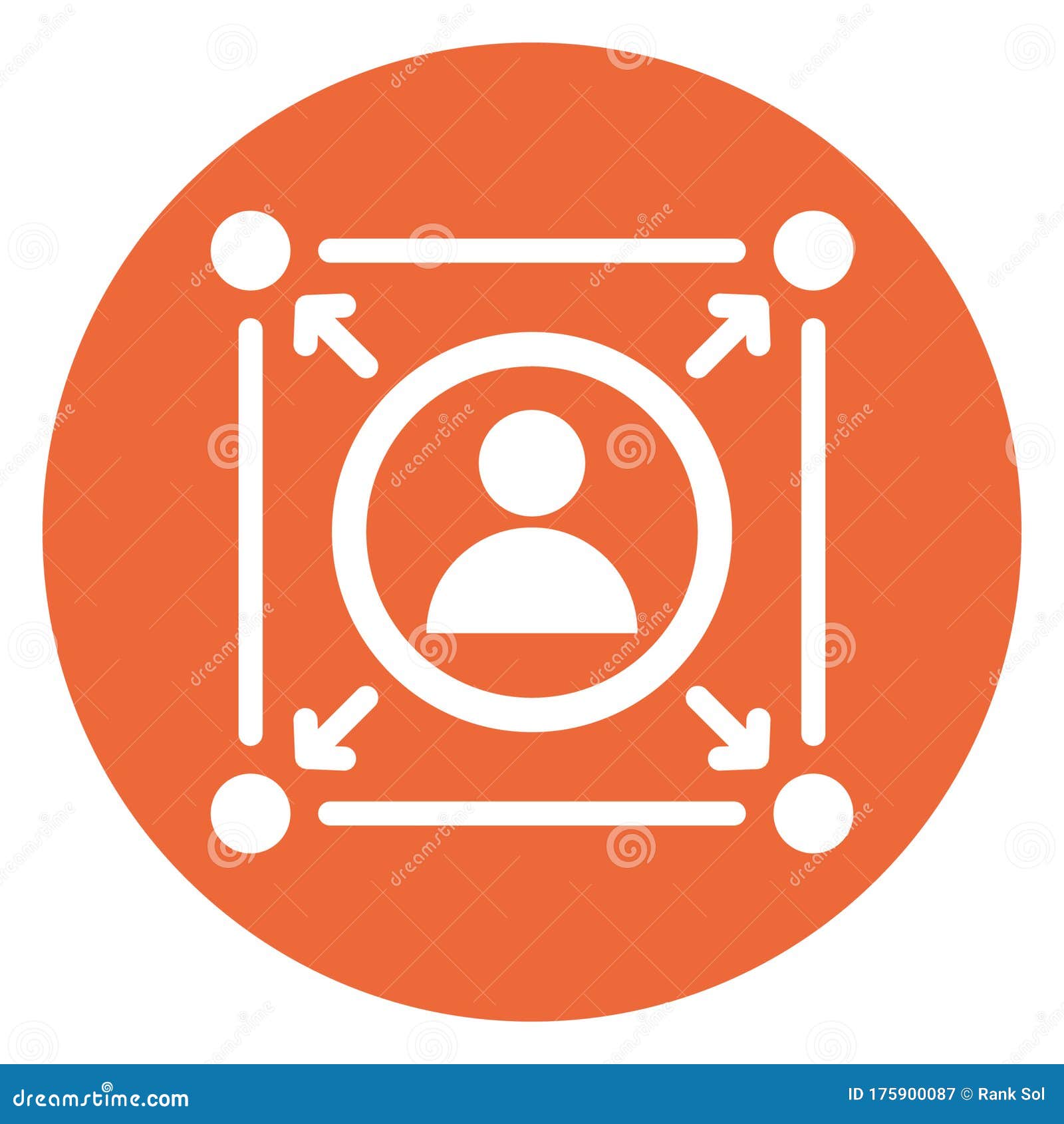 Affiliate, Channels Vector Icon Which Can Easily Modify Stock Vector ...