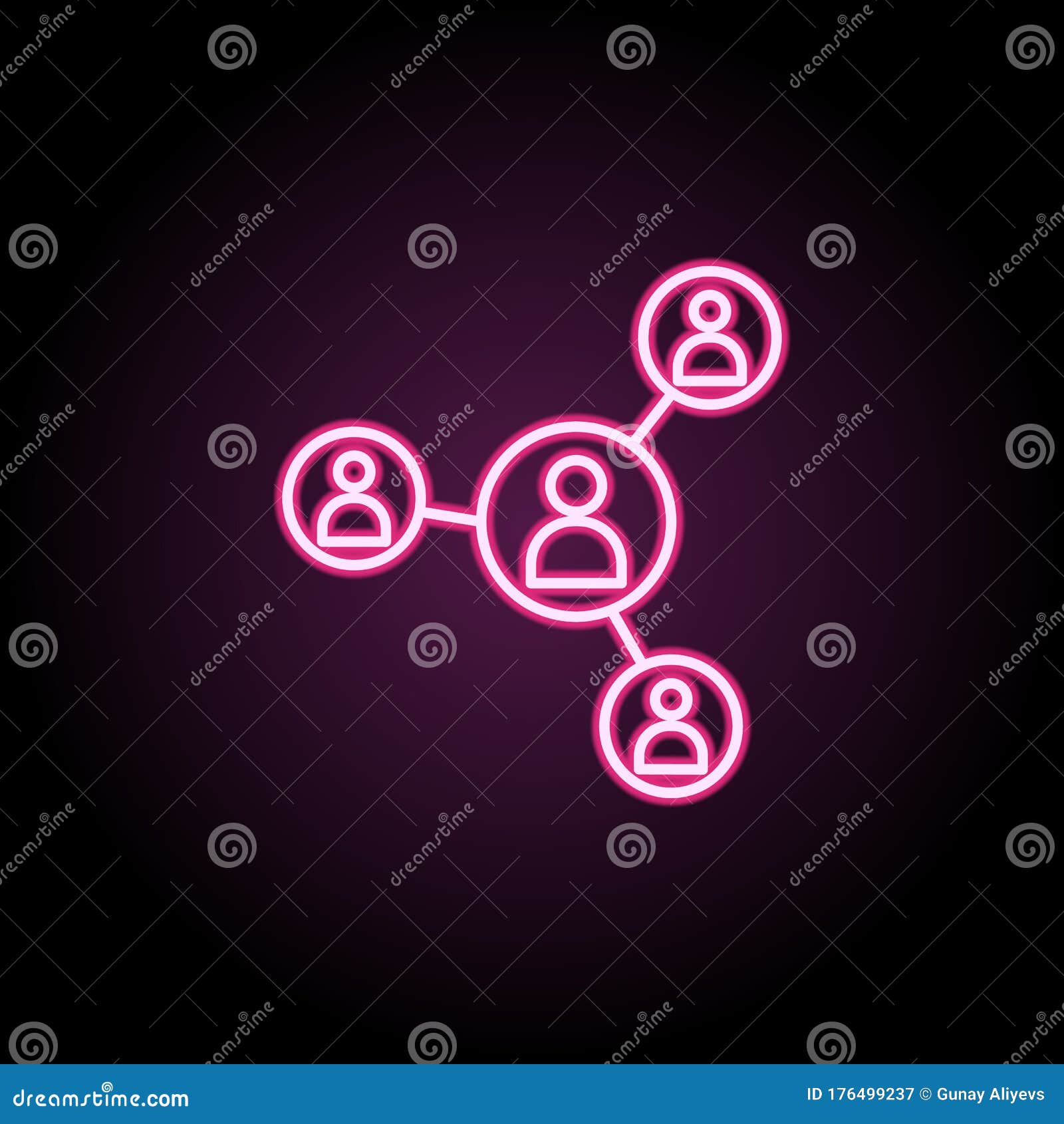 Affiliate Marketing Line Icon on White Background Stock Illustration ...