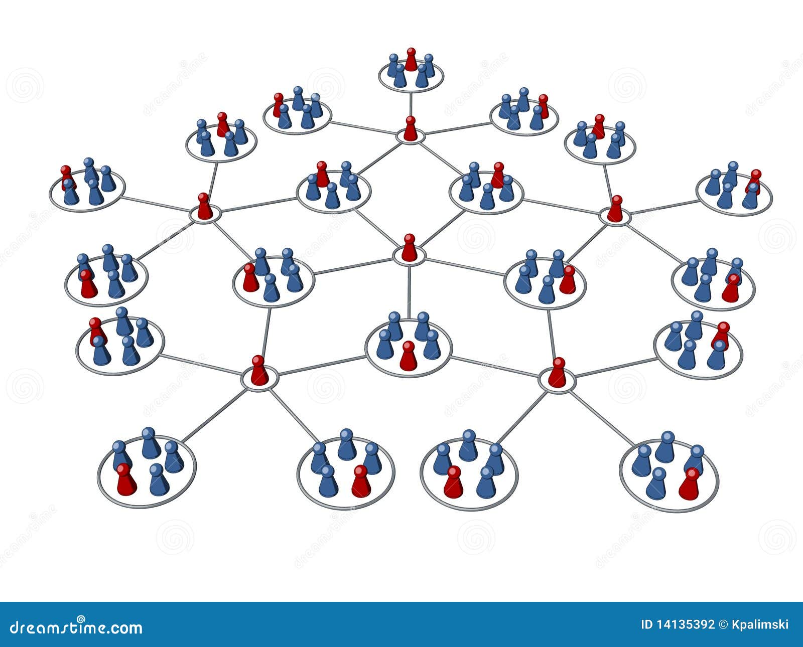 Affiliate Program. Network. Stock Illustration - Illustration of ...