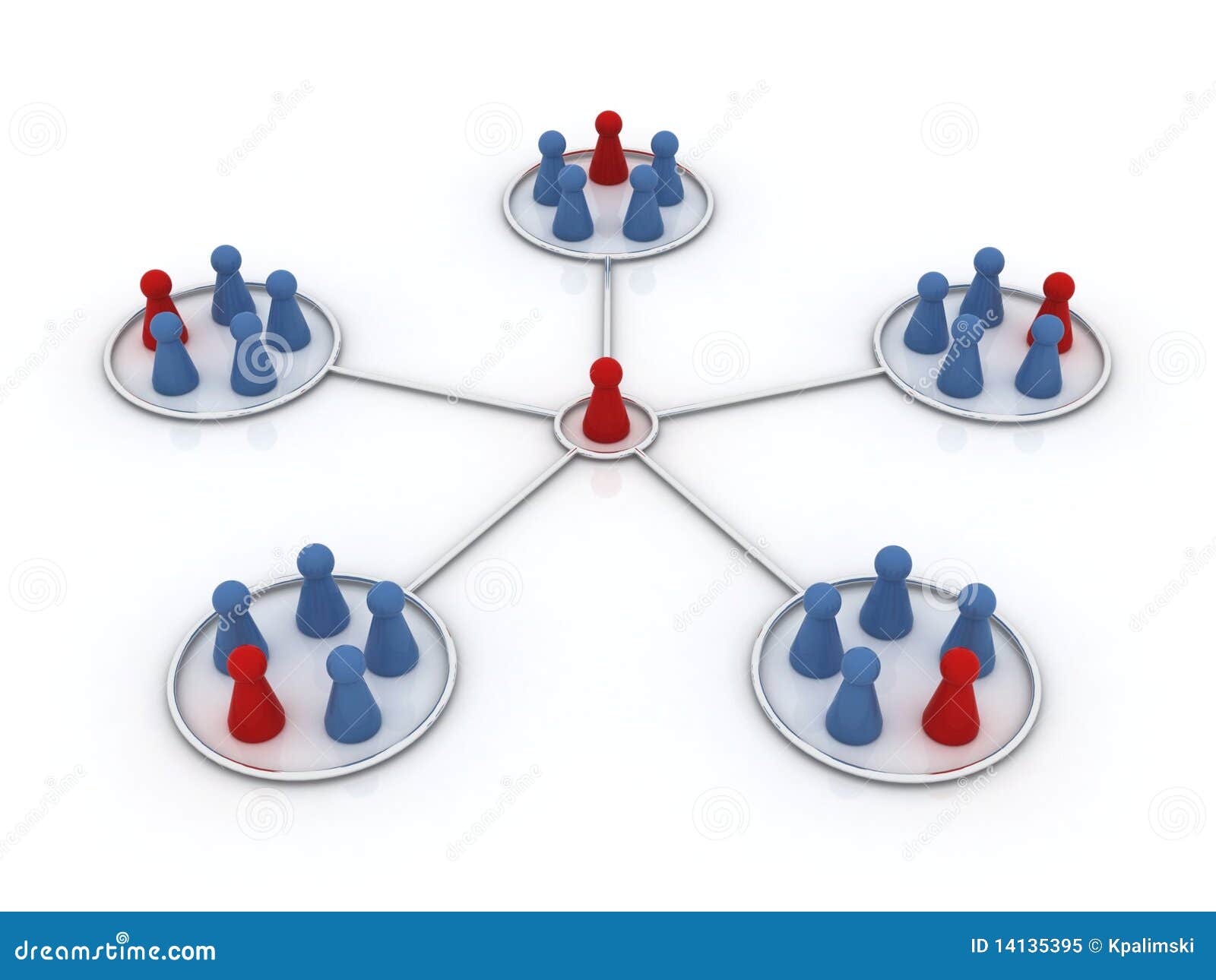 Affiliate Program. Network. Stock Illustration - Illustration of ...