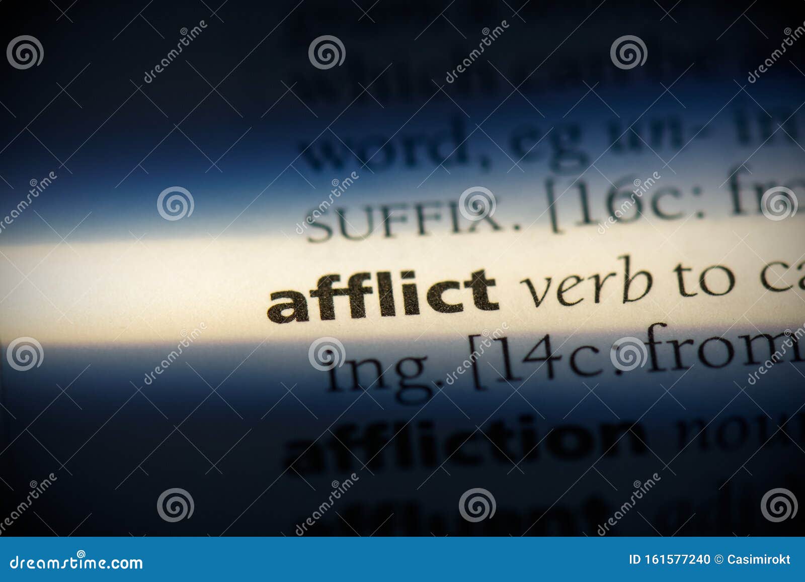 Afflict stock photo. Image of learn, idea, education - 161577240