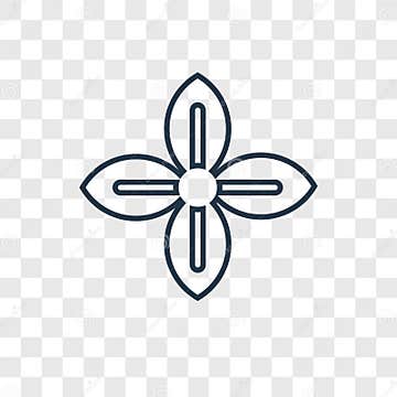 Affluence Concept Vector Linear Icon Isolated on Transparent Background ...