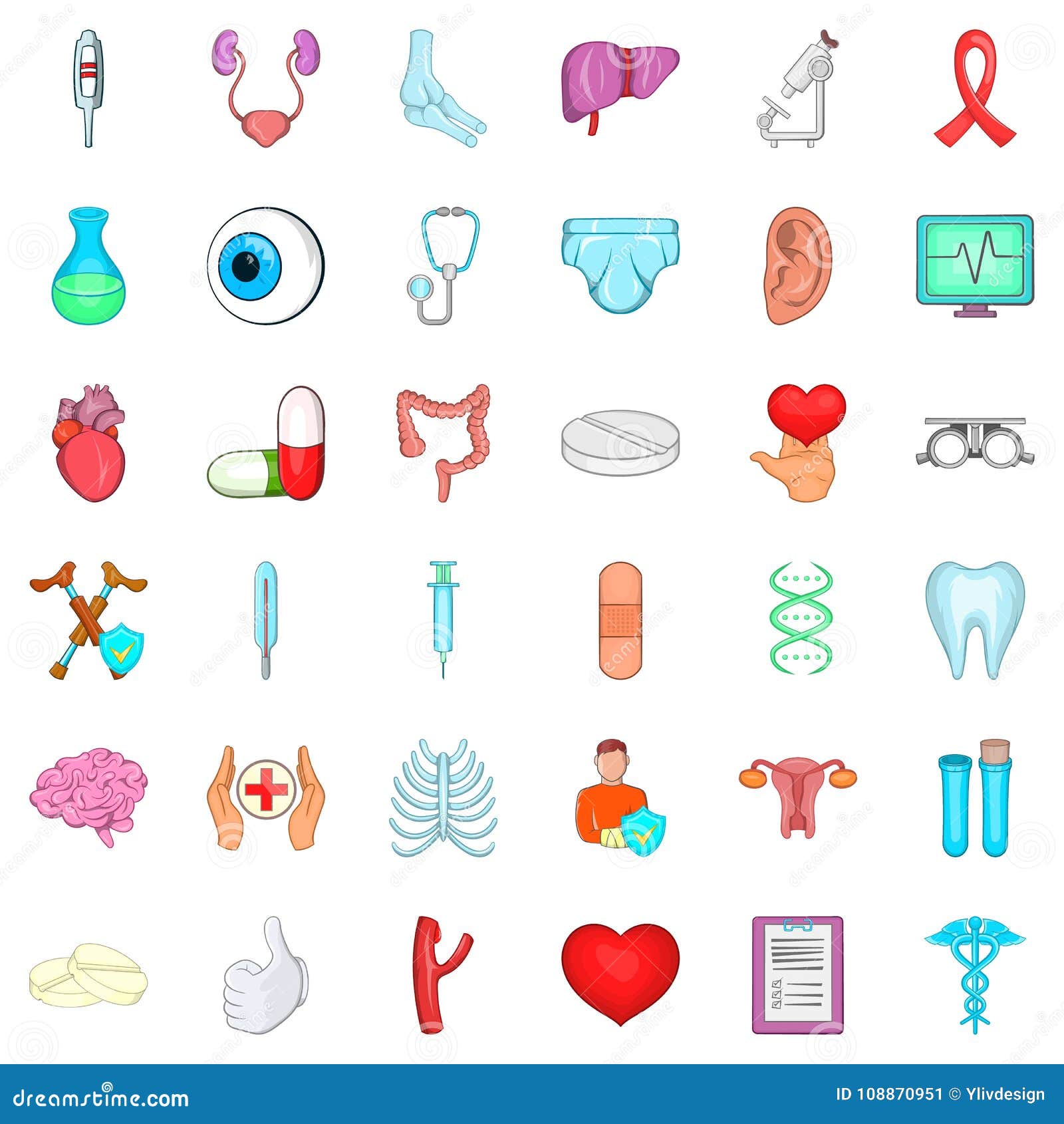 Affluence Icons Set, Cartoon Style Stock Vector - Illustration of data ...