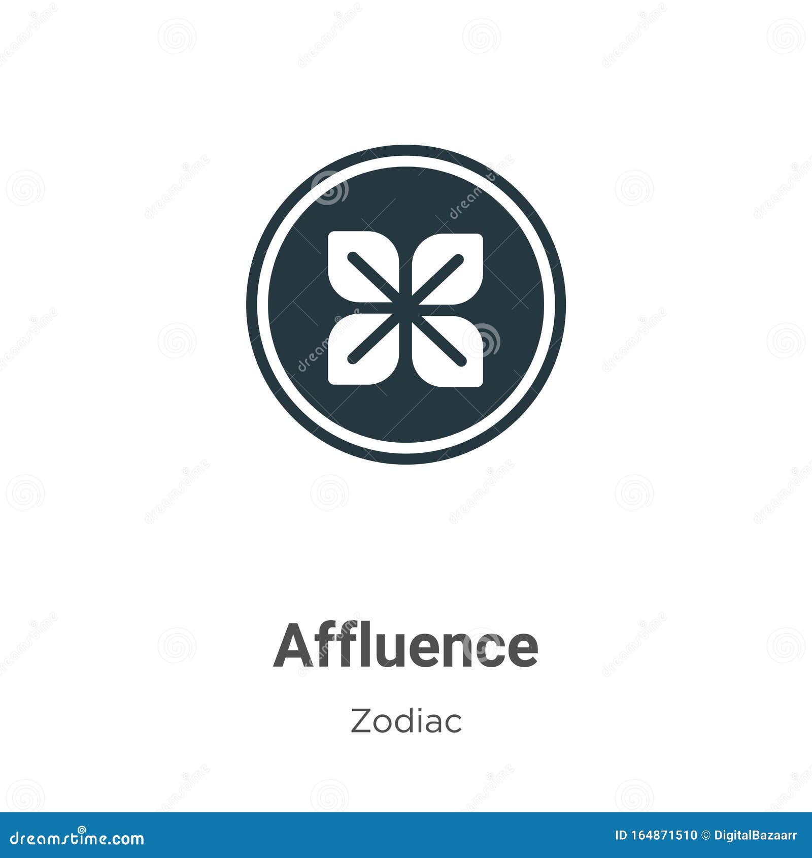 Affluence Vector Icon On White Background. Flat Vector Affluence Icon ...