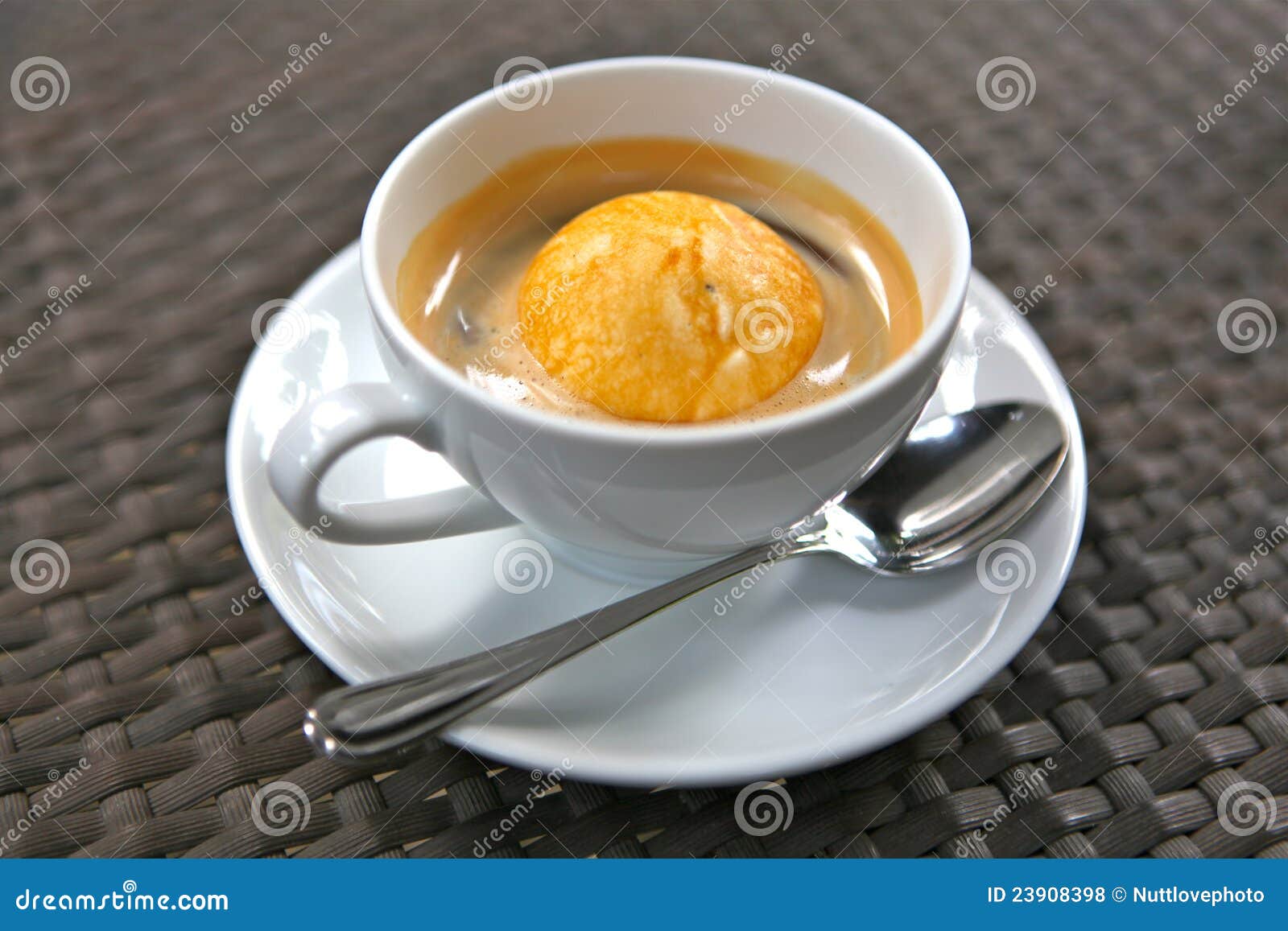 Affogato Coffee stock photo. Image of italian, pattern - 23908398