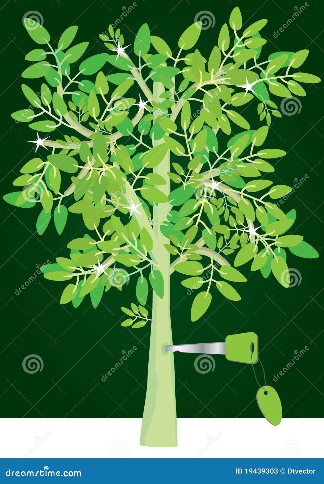 Afforestation is Success Key_eps Stock Vector - Illustration of card ...