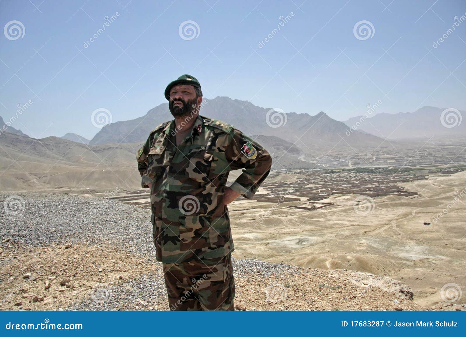 Red Beret Army In Commandos Uniform Editorial Image | CartoonDealer.com ...