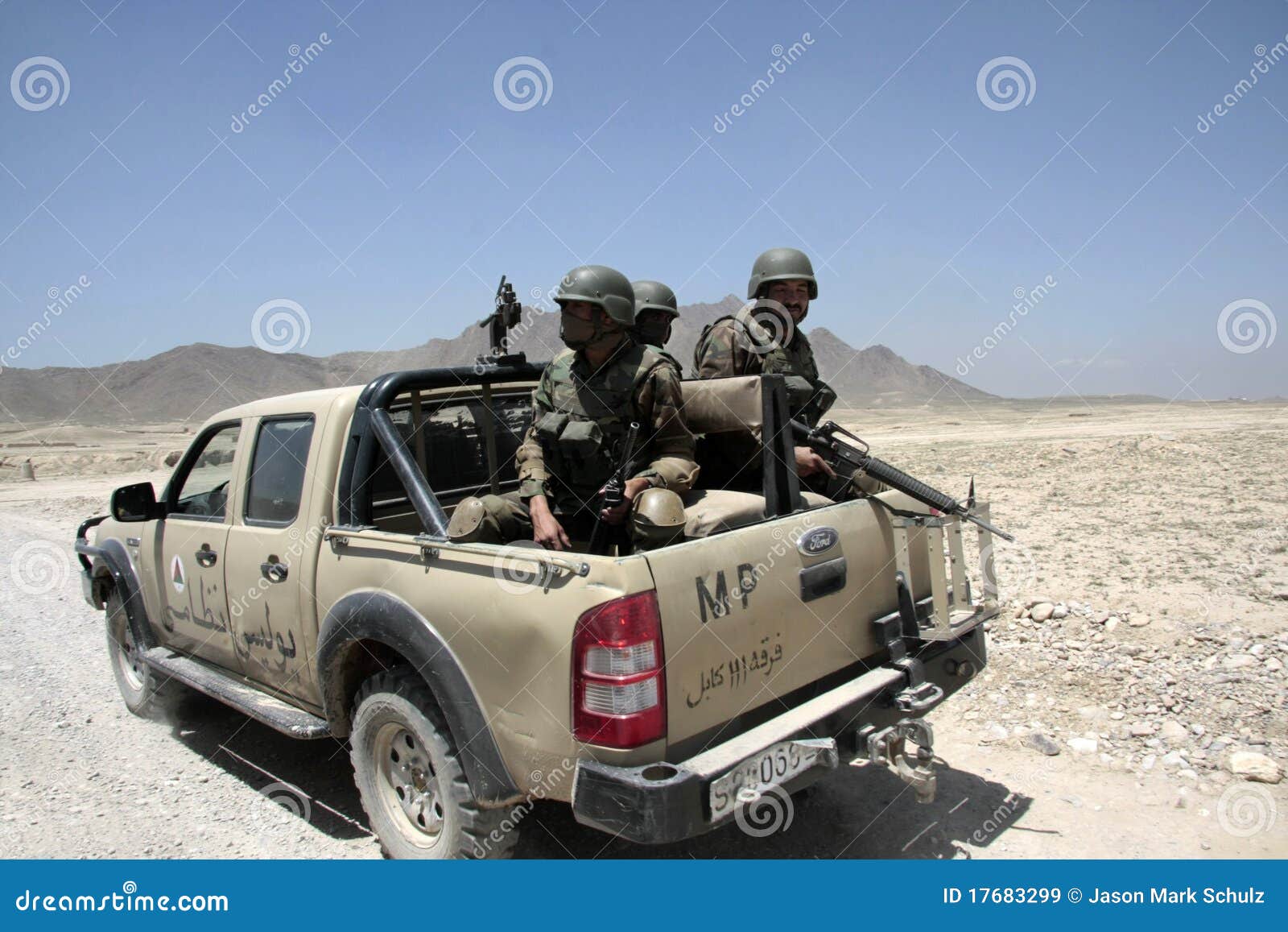 Afghan Army Military Police Editorial Stock Image - Image of drive ...