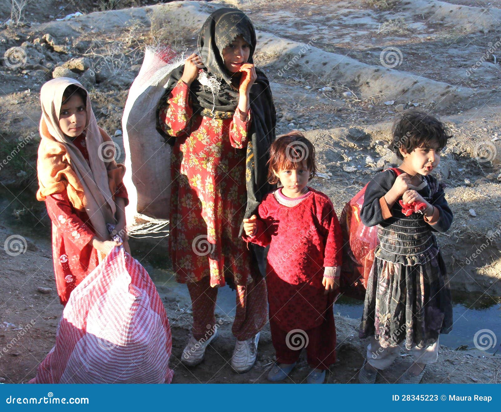 Afghan Children editorial stock photo. Image of asia - 28345223