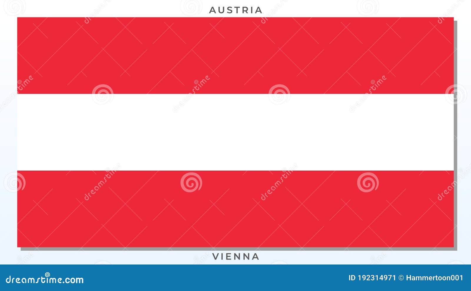 Vector Austria Flag, Austria Flag Illustration, National Flag of ...