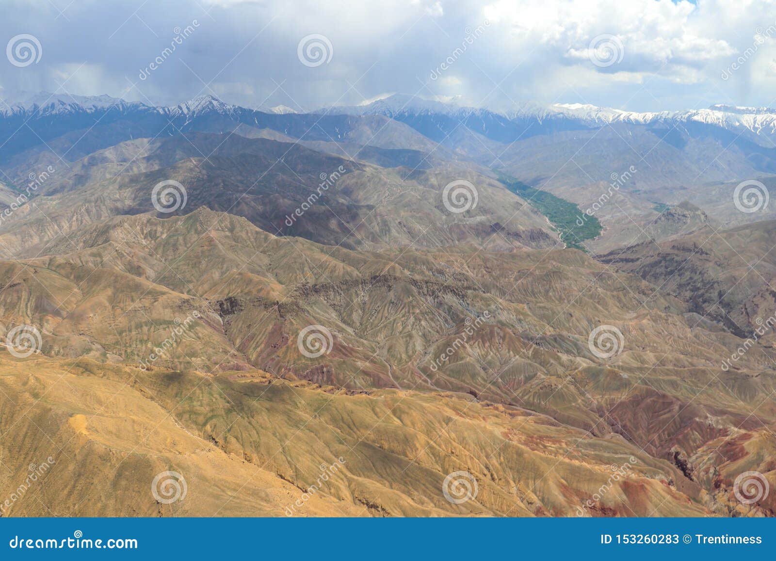 Afghanistan from the air stock image. Image of desert - 153260283