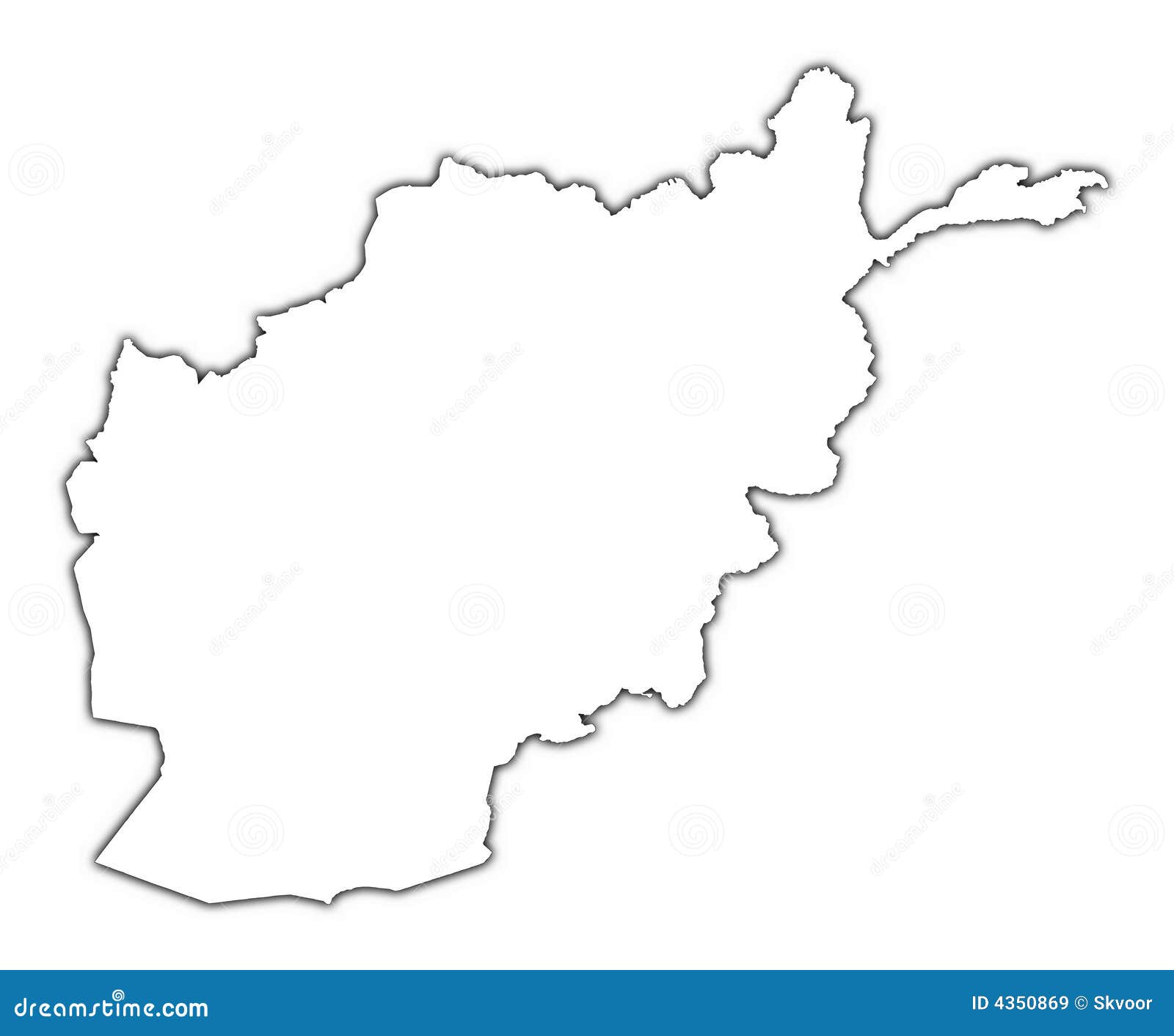 Afghanistan Outline Map Royalty-Free Stock Image | CartoonDealer.com ... Afghanistan Outline Map Royalty-Free Stock Image | CartoonDealer.com ...