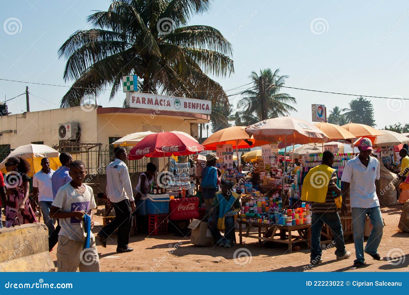 African street market editorial photography. Image of products - 22223022