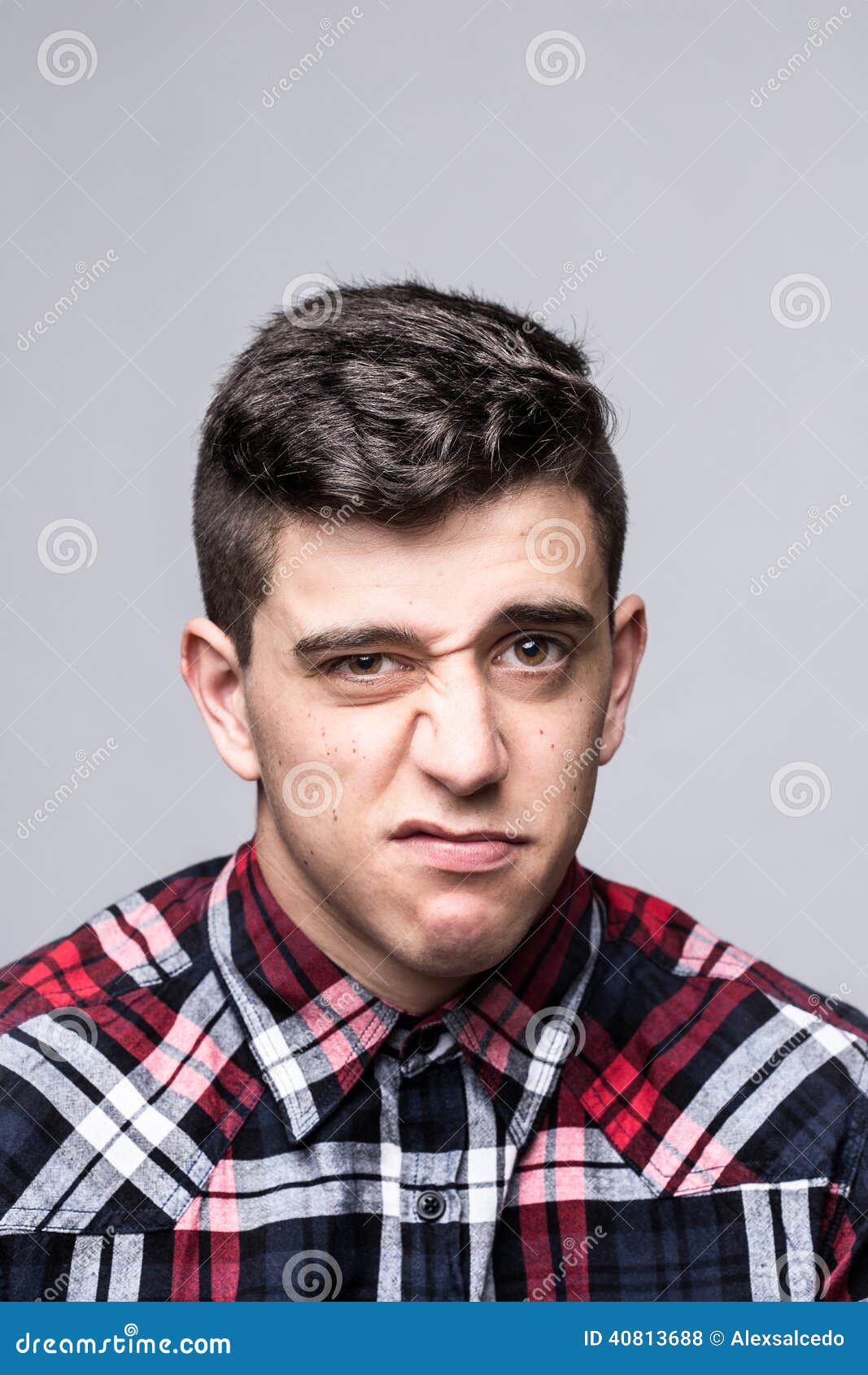 Afkeer stock foto. Image of koel, haar, hipster, uitdrukking - 40813688