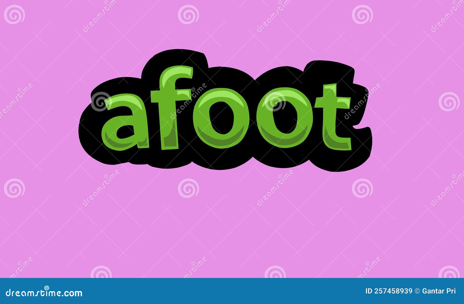 AFLUTTER Writing Vector Design On A Pink Background | CartoonDealer.com ...