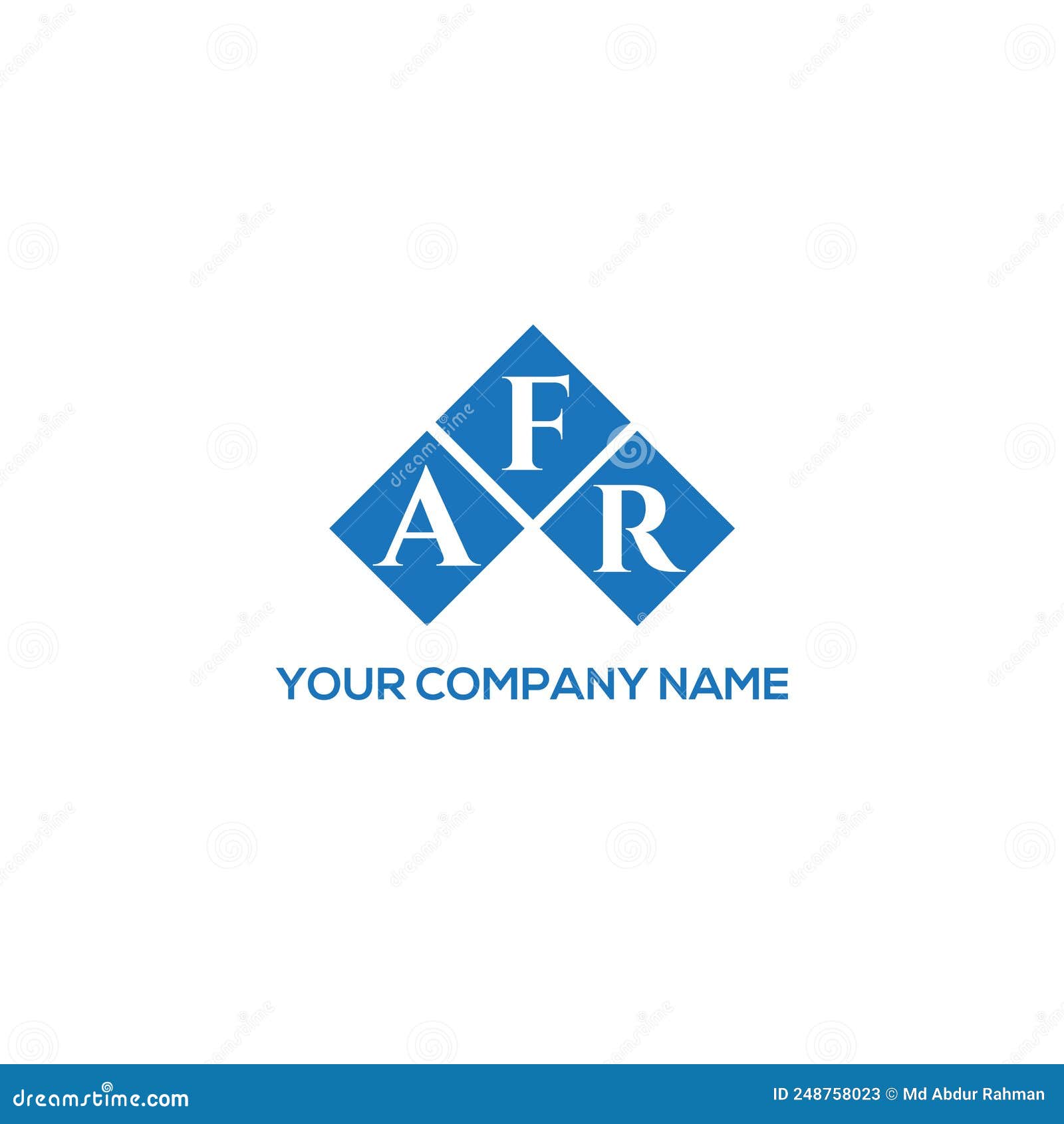 AFR Letter Logo Design on BLACK Background. AFR Creative Initials ...